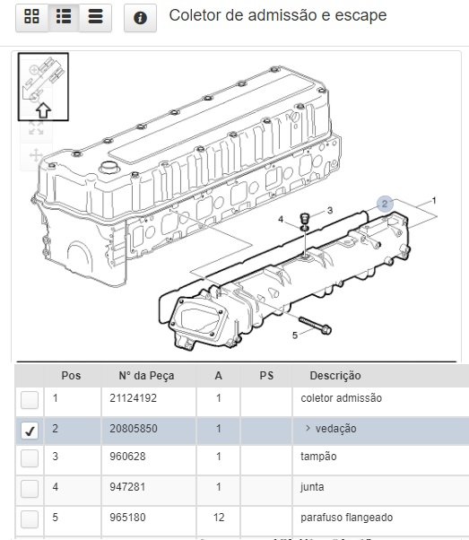 JUNTA COLETOR ADMISSAO D13 A/C - REF: 20805850 | Incoparts Industria de ... JUNTA COLETOR ADMISSAO D13 A/C - REF: 20805850 | Incoparts Industria de ...